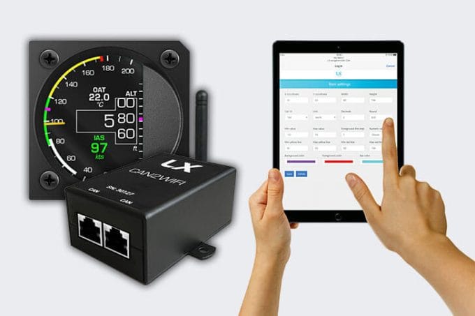 iris airspeed indicator - LX navigation
